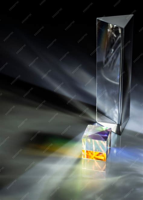 프리즘 스펙트럼 빛과 무지개 굴절 무료 사진