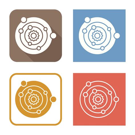 Solar System Vector Icon 33150499 Vector Art At Vecteezy