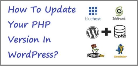 How To Update Php Version In Wordpress Site My Blog Master