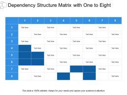Dependency Matrix Slide Team