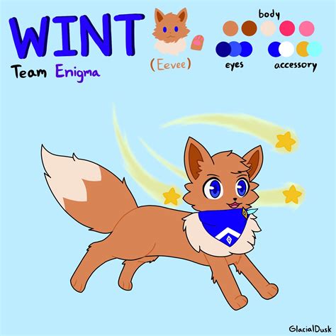 [ref] Wint The Eevee By Glacialdusk On Deviantart