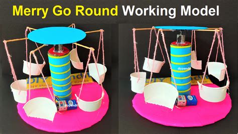 Merry Go Round Working Model For School Science Project Exhibition