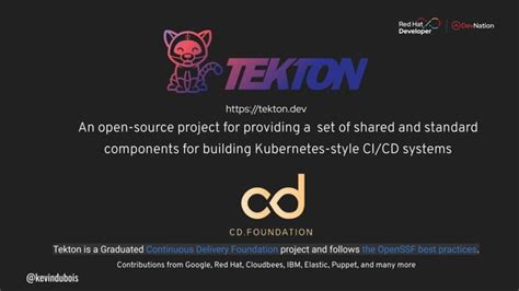 Tekton Argocd Kcd Taiwan Cicd Openshift Pdf Cloud Computing Internet