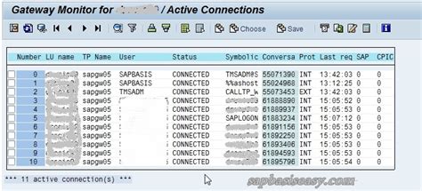 How To Monitor SAP Gateway SAP Basis Easy