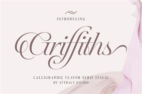 Griffiths Elegant Script Font