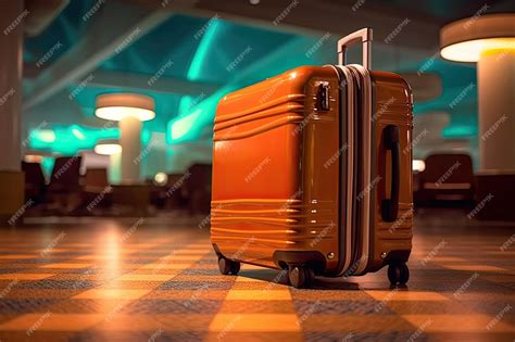 Premium Photo Magical Suitcases On A Moving Path Journey To Exciting Places