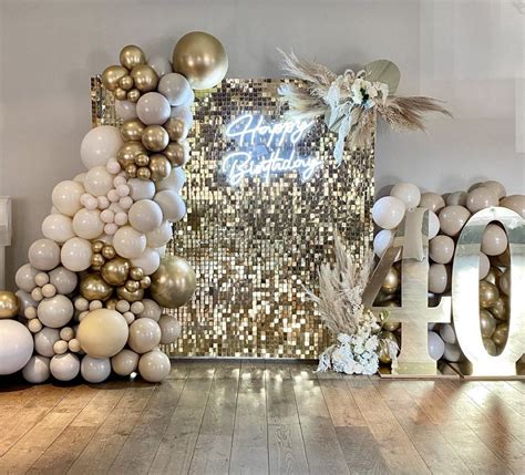 Balloon Decorations For Anniversary Party