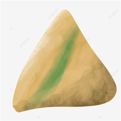 Aesthetic And Cute Opened Samosa Samosas Paprica Food Png