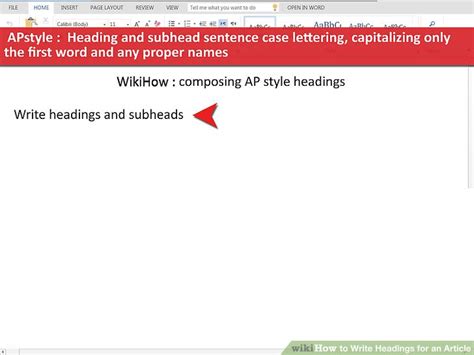 4 Ways To Write Headings For An Article WikiHow