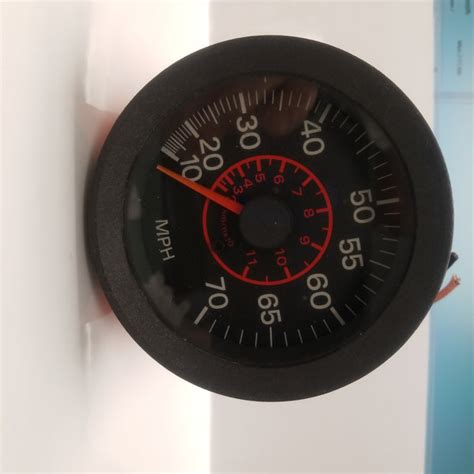 Genuine Omc Oem 174819 Boat 3 1 4 Marine 0 70 Mph Gauge Gage Speed