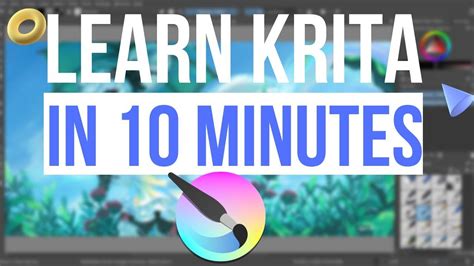 Krita Beginners Tutorial Learn To Draw In 10 Minutes