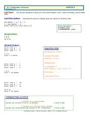 1 Oop Return Triangle Lab Java Aplus A Computer Science Lab Goal