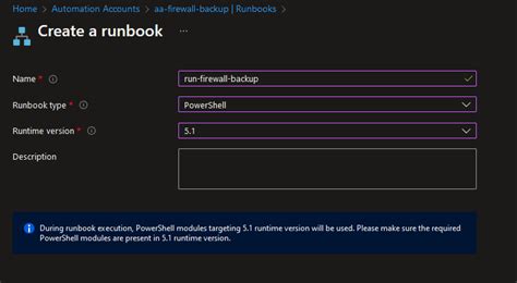 Configure Backup For Azure Firewall