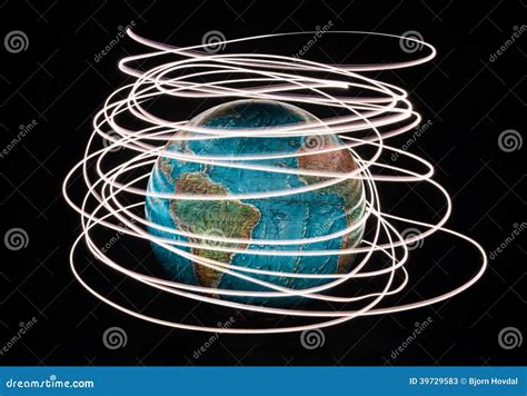 Planet Earth Stock Image Image Of Galaxy Environment 39729583