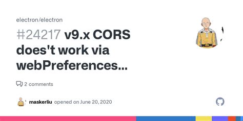 V9x Cors Doest Work Via Webpreferences Websecurityfalse · Issue