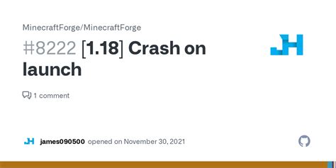 118 Crash On Launch · Issue 8222 · Minecraftforgeminecraftforge
