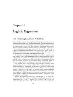 Logistic Regression Logistic Regression Pdf PDF4PRO