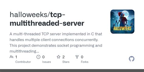 Github Halloweekstcp Multithreaded Server A Multi Threaded Tcp