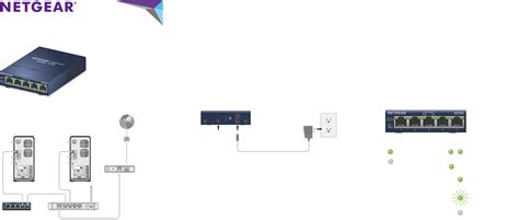 User Manual Netgear GS105v5 English 2 Pages