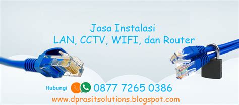 Jasa Instalasi Jaringan LAN CCTV WIFI Dan Router