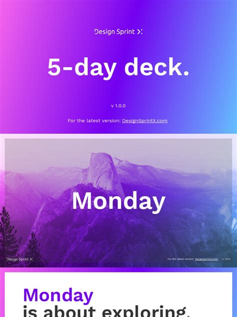5 Day Deck Design Sprint X Pdf 5 Day Deck Design Sprint X Pdf