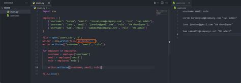 how to write to a csv file in python bytexd