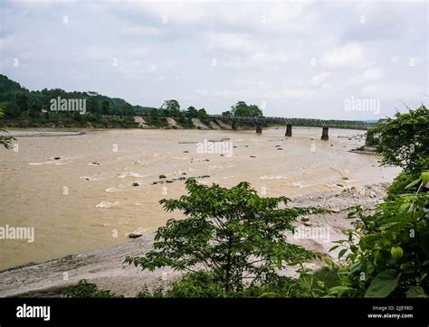 Sevoke West Bengal India 24th July 2022 An Aerial View Of The