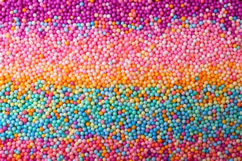 Candy Sprinkle Texture Background Donut Rainbow Sprinkles Pattern