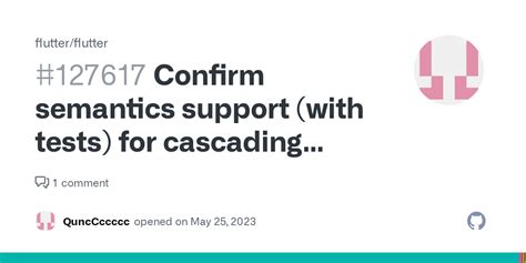 Confirm Semantics Support With Tests For Cascading Menus And Menubars