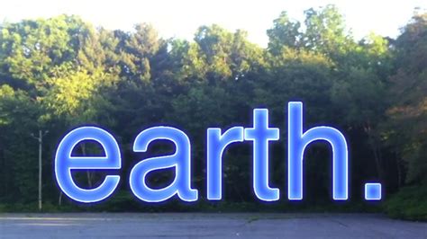Earth Youtube