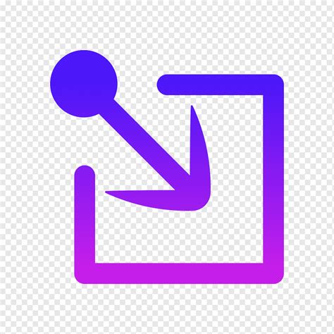 아래쪽 화살표 아래쪽 화살표 방향 화살표 그라디언트 아이콘 Png Pngwing