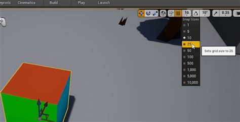 Quick Dev Tip 32 Ue4 Custom Grid Snap Amounts — Cbgamedev