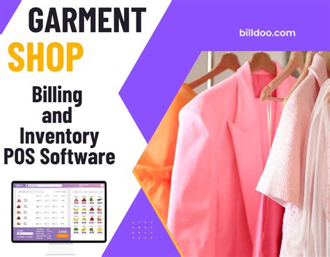 garment shop billing and inventory management software billdoo blog