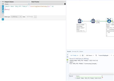 Solved Large Table Copy And Rename Alteryx Community