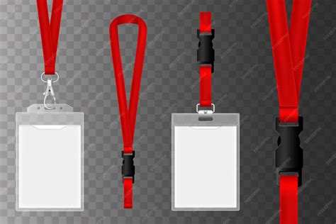 Premium Vector Template Of Id Card For Identification Id Plastic Cards Blank Identification