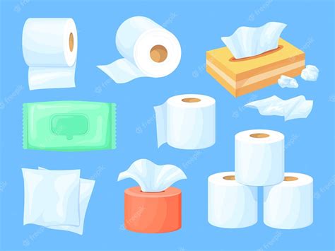 Toalla De Papel De Dibujos Animados Papeles Caja De Pañuelos Wc Rollo