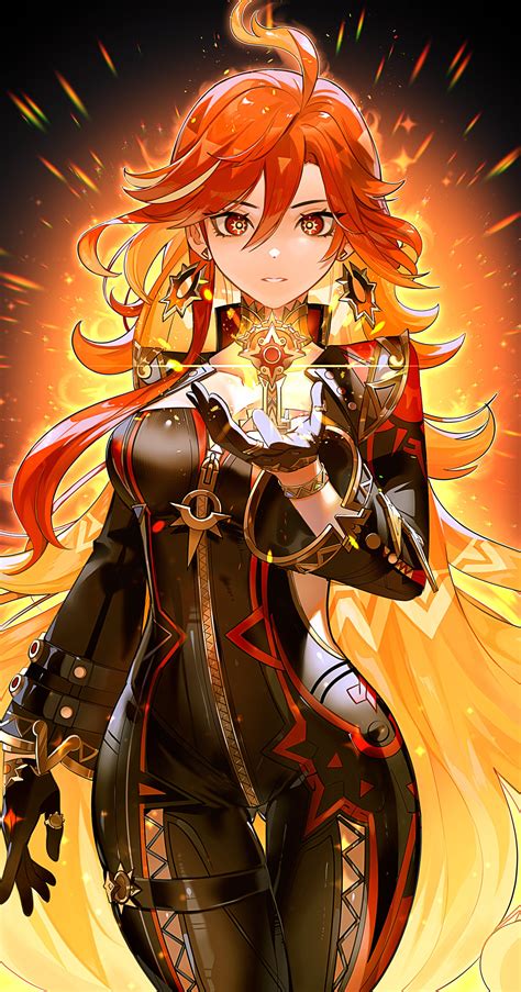 Mavuika Genshin Impact Drawn By Kamino Eru Danbooru Mavuika Genshin Impact Drawn By Kamino Eru Danbooru