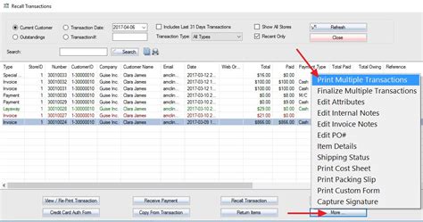 Reprinting Transactions Woopos Support