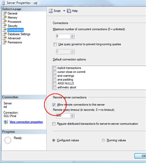 Sharepoint Database Connection Issue After Recovering The Content