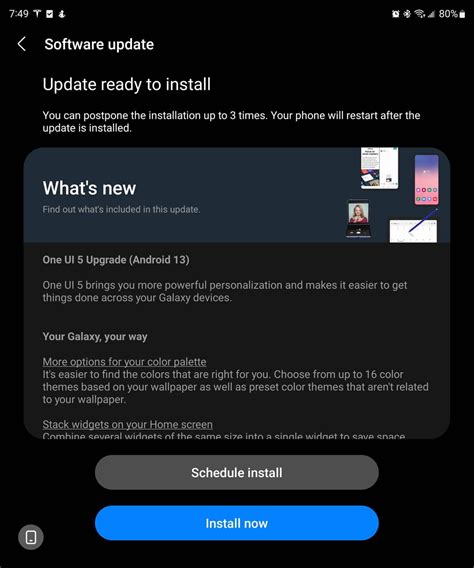 different font text size folded vs unfolded how r galaxyfold
