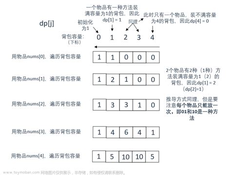 【leetcode动态规划07】01背包问题一维写法（状态压缩）实战，其二（目标和、零一和） Toy博客