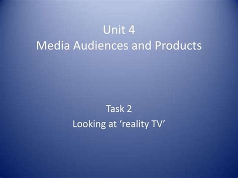 Unit 4 Task 3 The News Pdf