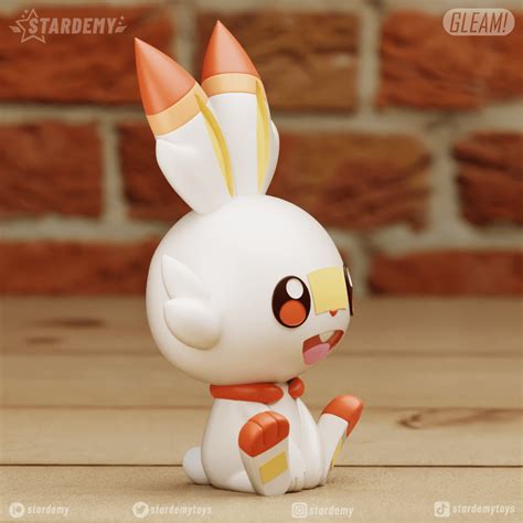 Scorbunny 2 Diff Modelos Chibi Linda ImpresiÓn En Su Lugar Edream Makers