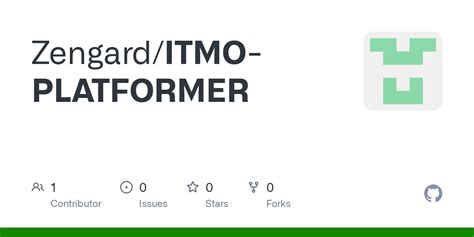 GitHub Zengard ITMO PLATFORMER