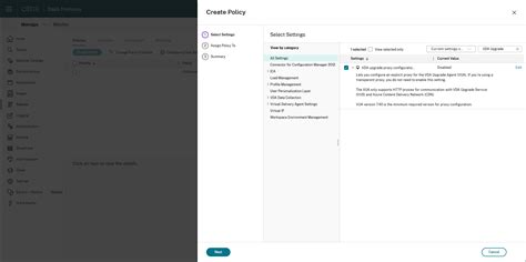 Proxy Support For Vda Upgrade Agent Citrix Virtual Apps And Desktops 7 2402 Ltsr