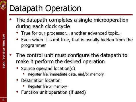 Basic Processor Structure Ece 352 Digital System Fundamentals