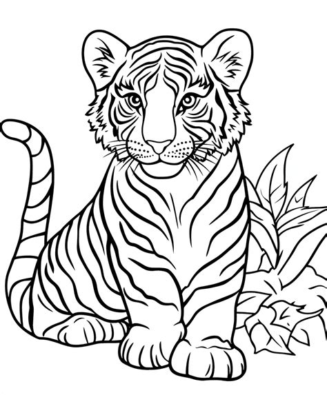 33 Coloriage Tigre Gratuit Rugissez De Plaisir Avec Dessins