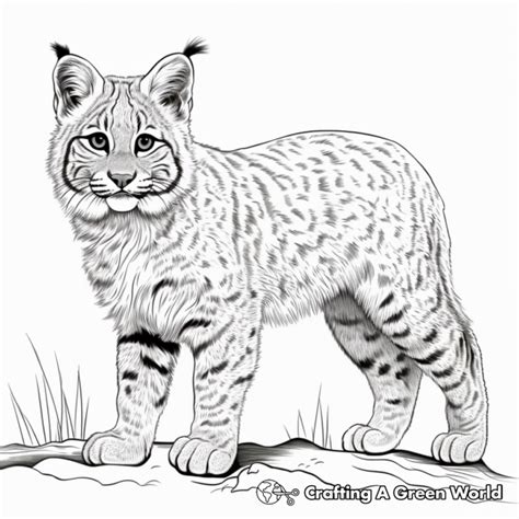 Bobcat Coloring Pages Free And Printable Bobcat Coloring Pages Free And Printable
