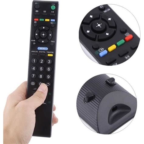 Télécommande De Remplacement Pour Tv Lcd Sony Zjchao Rm Ed009 Ed011