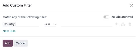 Search Filter And Group Records Odoo 17 0 Documentation